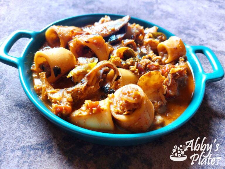 Makli Khudi - Squid Curry - Calamari Gravy