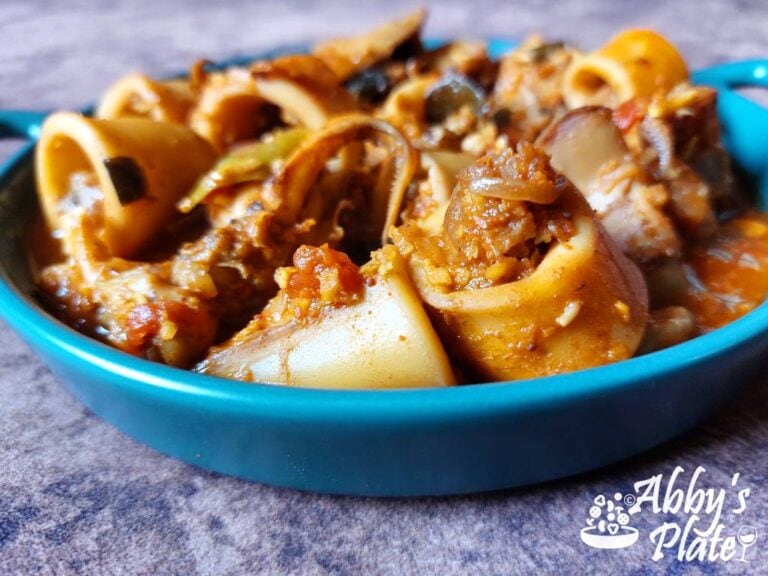 Makli Khudi - Squid Curry - Calamari Gravy