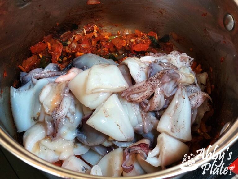 Makli Khudi - Squid Curry - Calamari Gravy