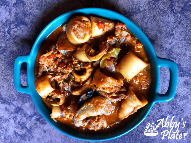 Makli Khudi - Squid Curry - Calamari Gravy