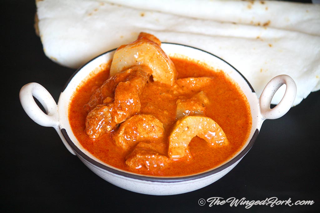 Mutton Lonvas Curry With Pumpkin